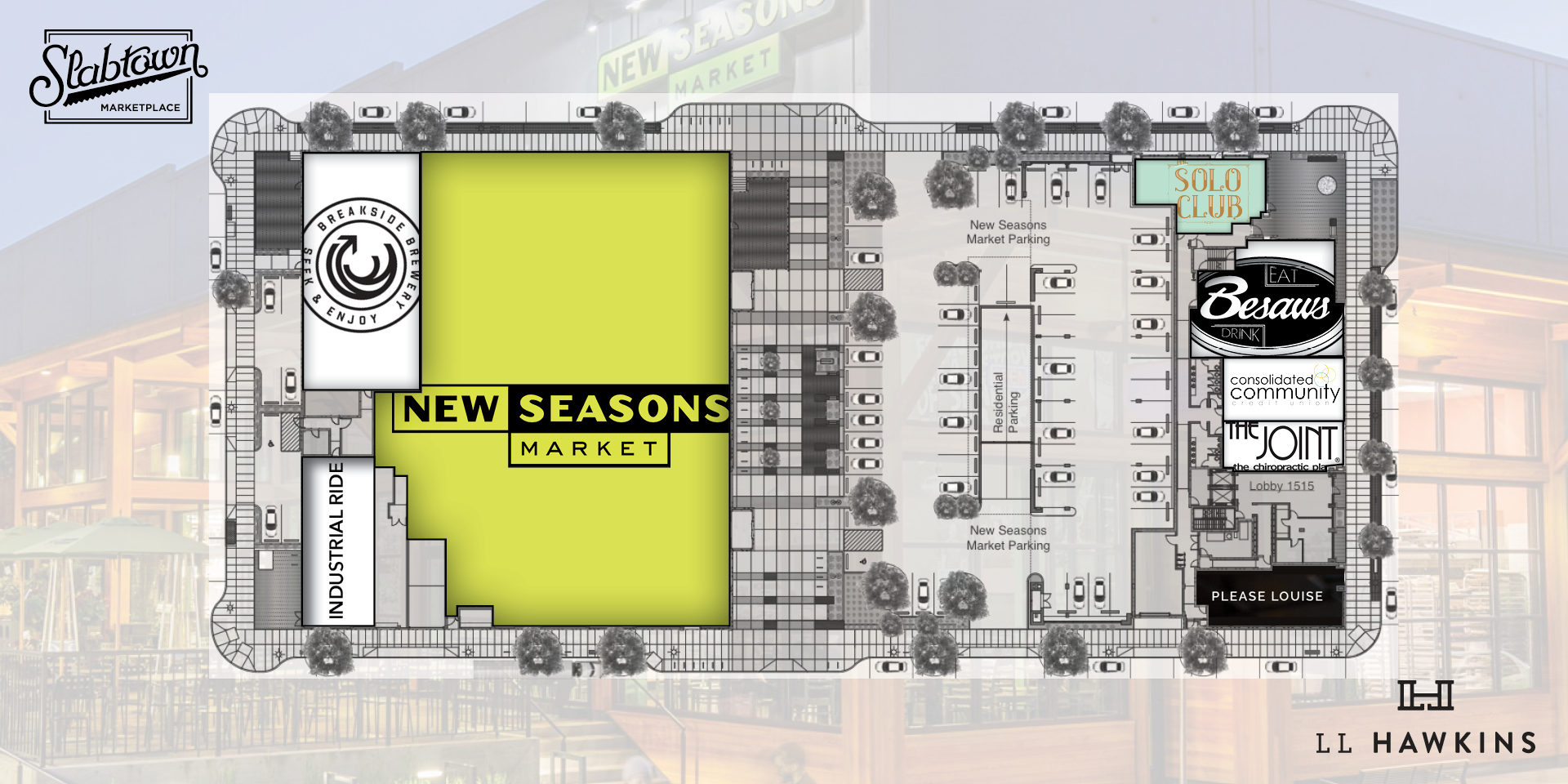 Slabtown Marketplace & LL Hawkins | Urban Works Real Estate
